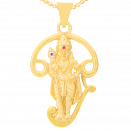 Buy Divine Lord Murugan Gold Pendants | GRT Oriana